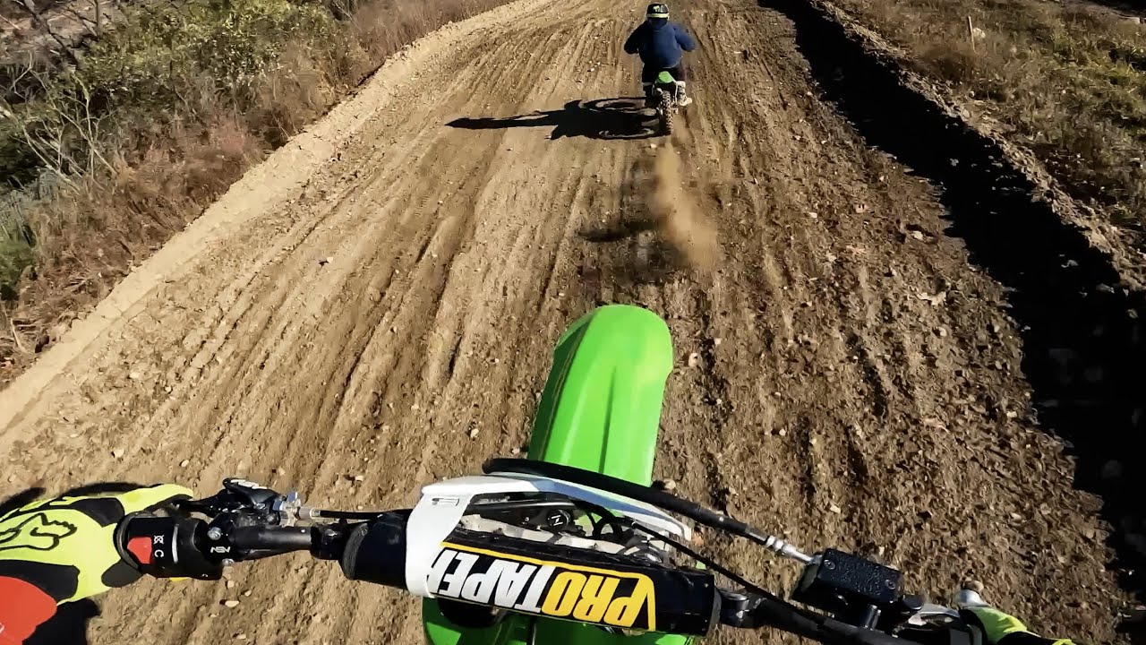 Learning to Ride Motocross on my Dirt Bike - YouTube