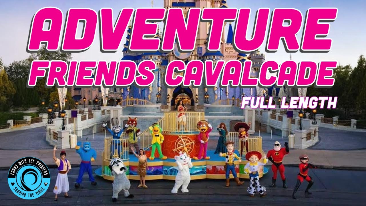 Adventure Friends Cavalcade in Magic Kingdom | Disney World - YouTube
