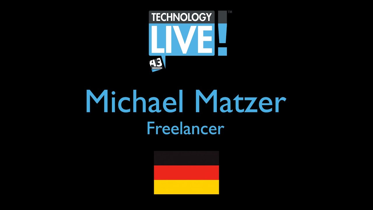 A3 Communications Technology Live: Michael Matzer, freelancer ...