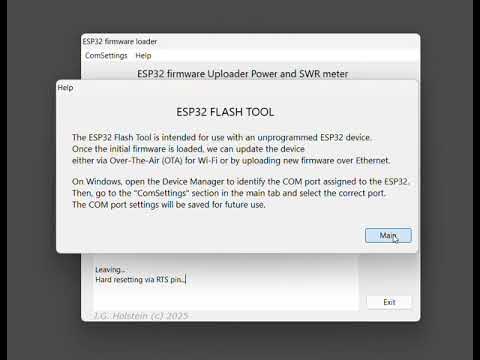 Firmware upload tool when a empty ESP32 is used. - YouTube