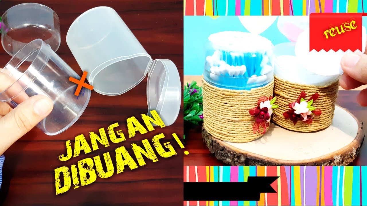 Manfaatkan barang bekas | Reuse Idea REUSE IDEA| IDE KREATIF | Jangan ...