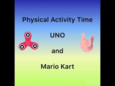PE Distance Learning - UNO and Mario Kart - YouTube