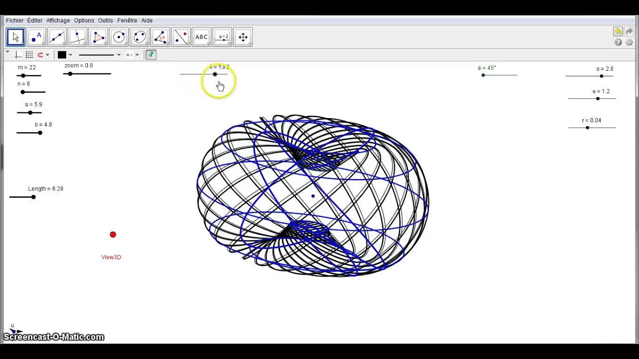3D Solenoid Ring(geogebra 4.2) - YouTube
