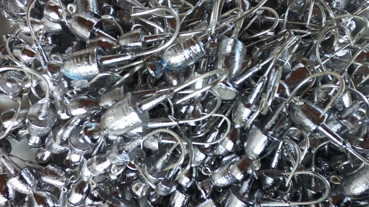 Windy Day = Great Lead Pouring Day - Snagging Trebles and Bullet ...