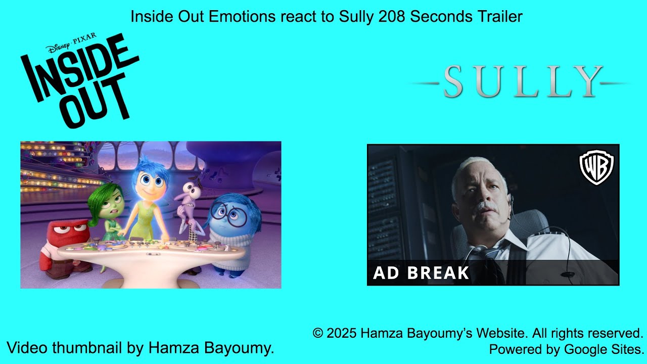 Inside Out Emotions react to Sully 208 Seconds Trailer - YouTube