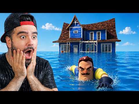 WILSONUN EVINI SU BASTI YÜZÜYOR - HELLO NEIGHBOR MODS