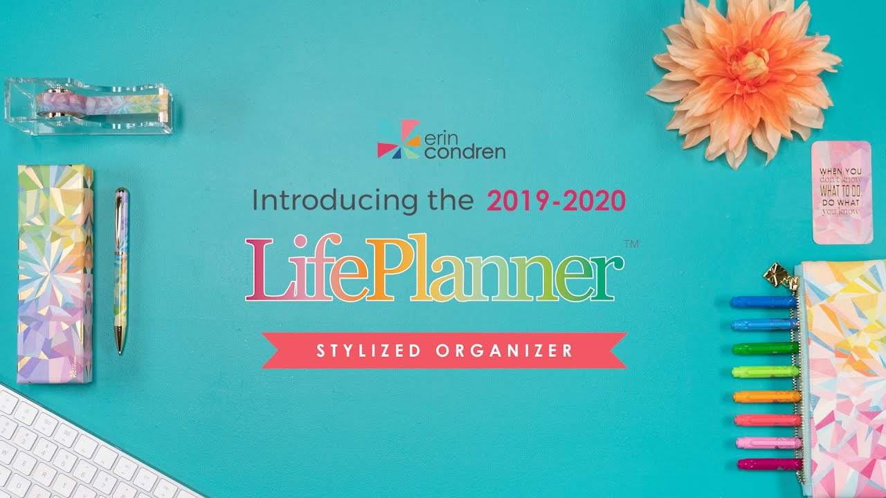 A peek inside the NEW 2019-2020 LifePlanner™ - YouTube