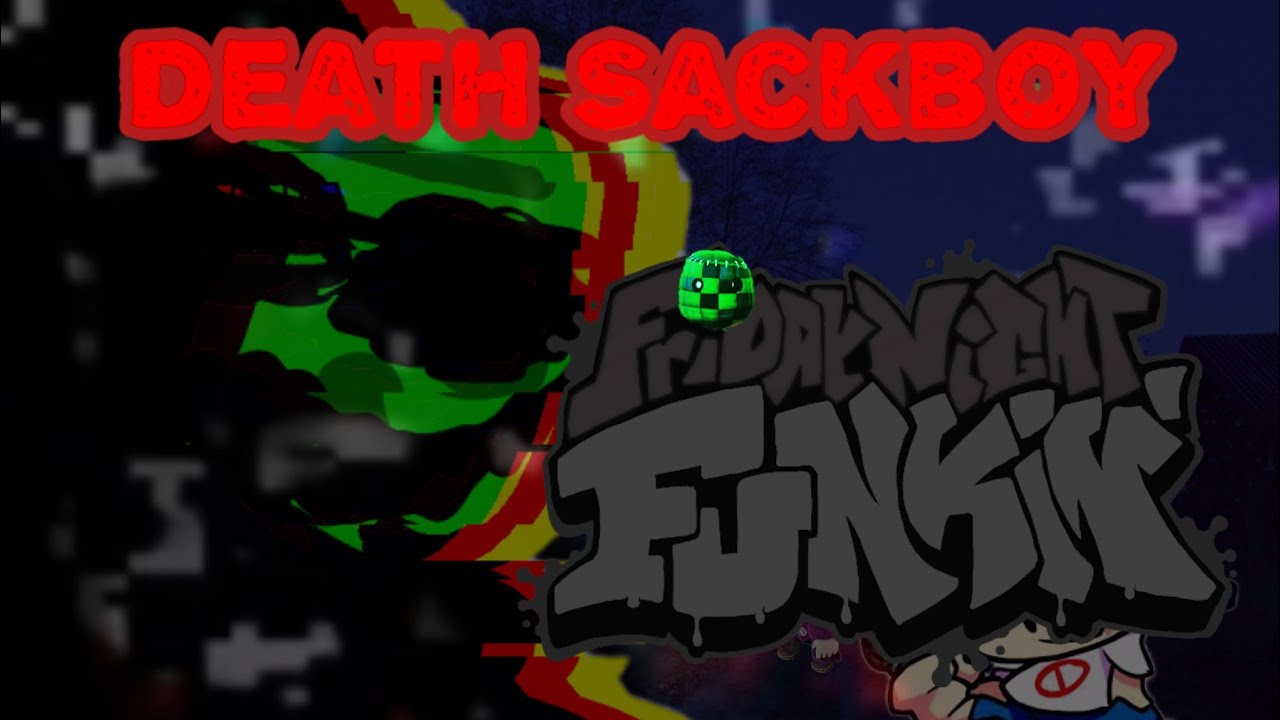 FNF X Pibby Concept Song || Vs Sackboy Junior - Little Sack, Death ...