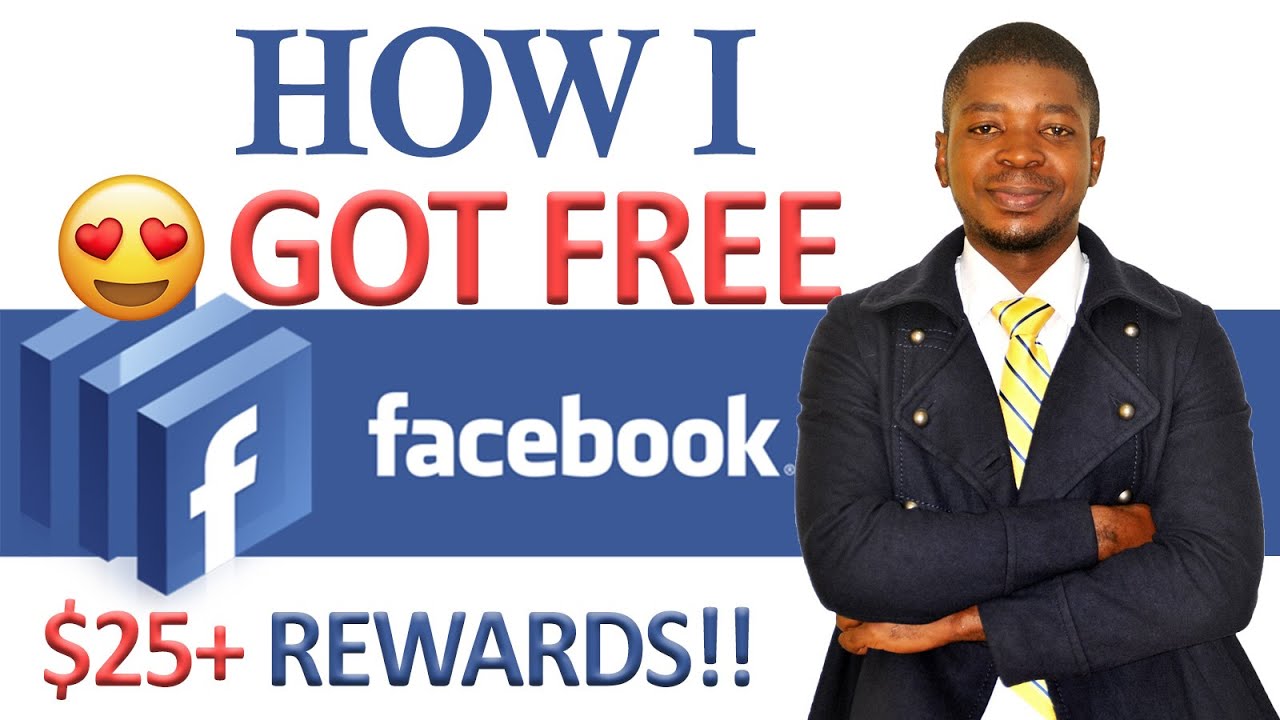 How I got FREE FACEBOOK $25 Survey Rewards! - YouTube