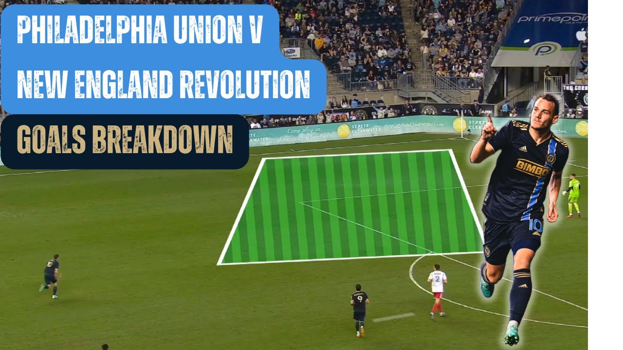 Goal Breakdowns: Philadelphia Union v New England Revolution (5/20/23 ...