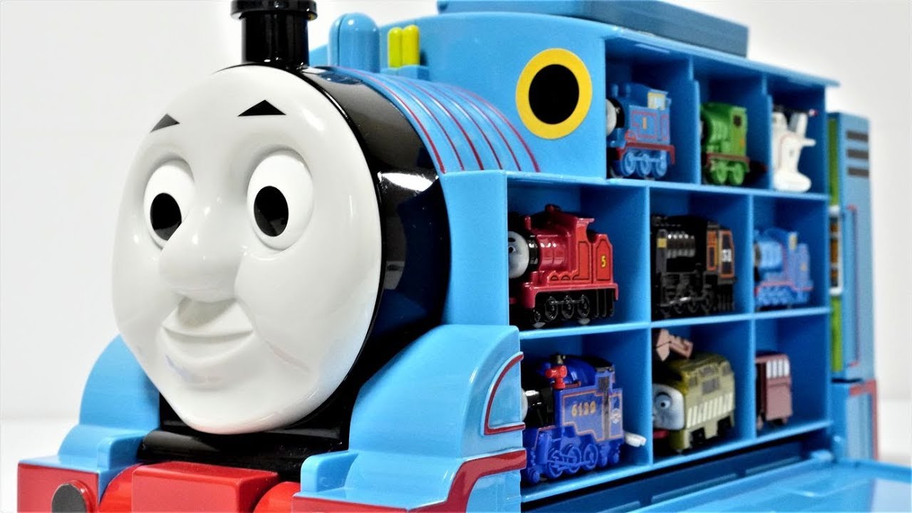 Big Thomas The Tank Engine Pocket Fantasy Station toy ★Let's play with ...
