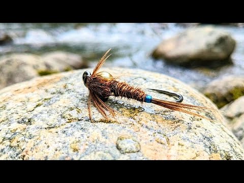 Pheasant tail nymph fly pattern. How to tie. Fly tying tutorial. 