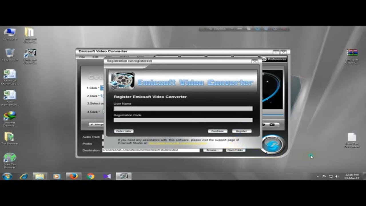 দেখুন কিভাবে Emicsoft Video Converter কে পেইড ভার্সন করা যায় IComputer ...
