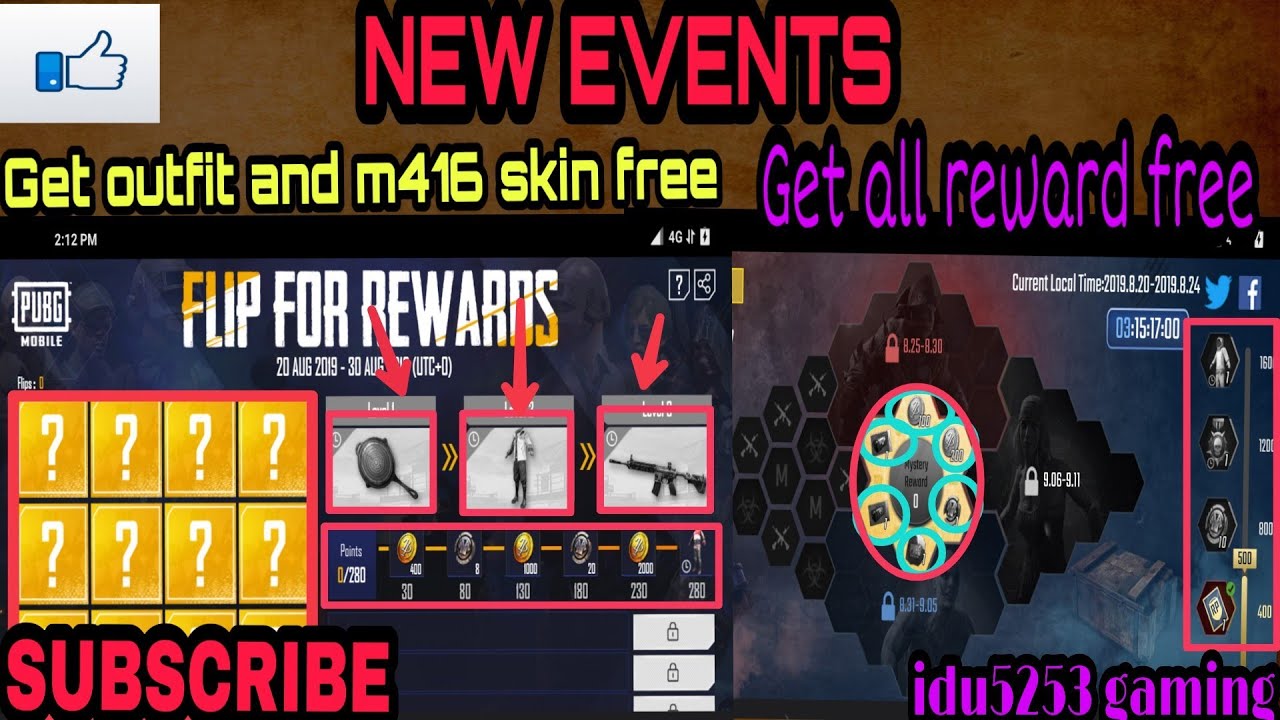 NEW EVENTS! FULL DETAIL | ALL 4 EVENTS | PUBG MOBILE - YouTube