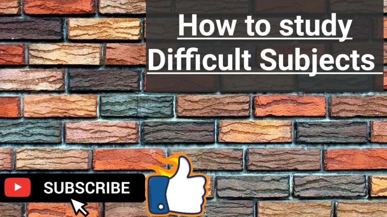 How Study Difficult Subject Study Tips And Arts See how-study-difficult-subject-study-tips-and-arts-see