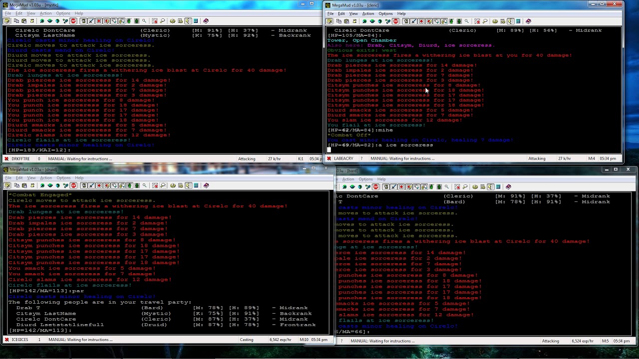 Boss: Ice Sorceress | MajorMUD 025 - YouTube
