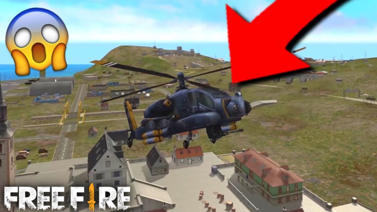 BOMBA!! CHEGOU HELICÓPTERO NO FREE FIRE, EVENTO TIRO AO ALVO COM SKIN ...