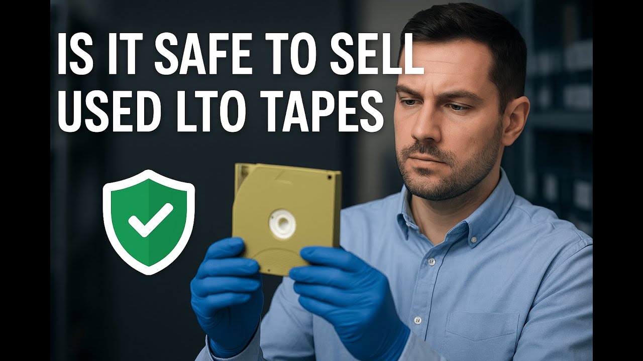 Is It Safe to Sell Used LTO Tapes? | Secure Data Destruction & ITAD ...