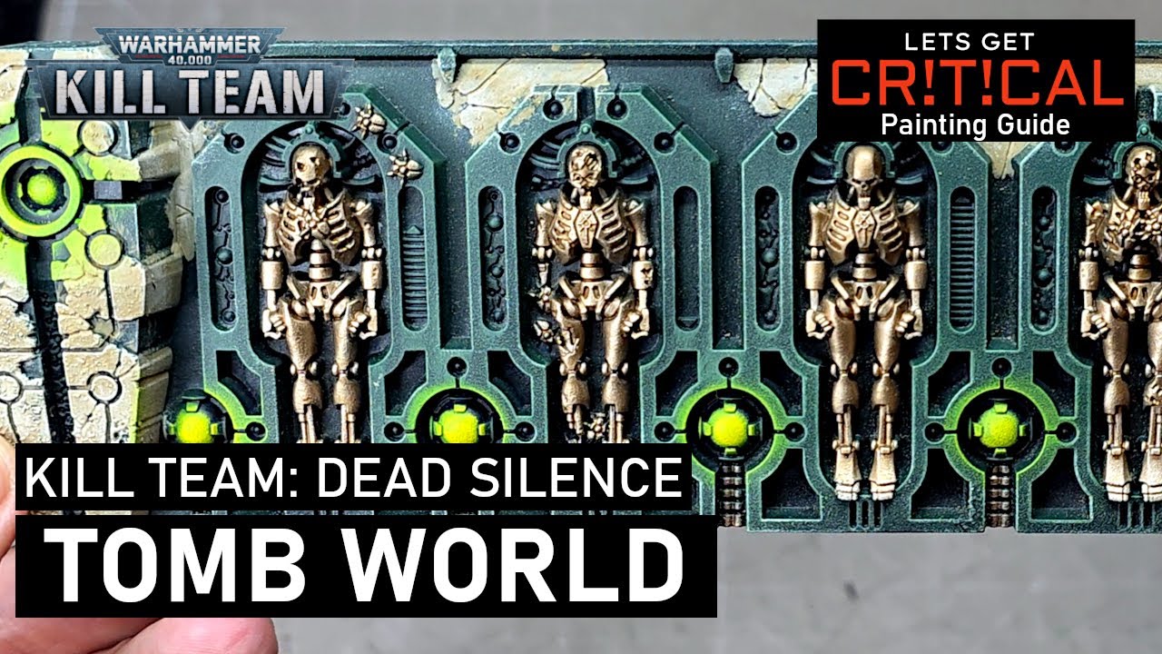 How To Paint Killzone: Tomb World -- Kill Team: Dead Silence. - YouTube