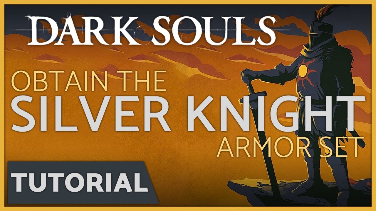 Dark Souls - How to get the Silver Knight Armor Set in Anor Londo - YouTube