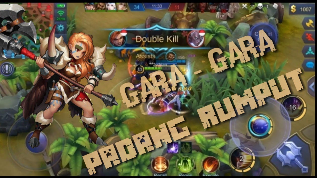 Main Hilda EXE di padang rumput - YouTube