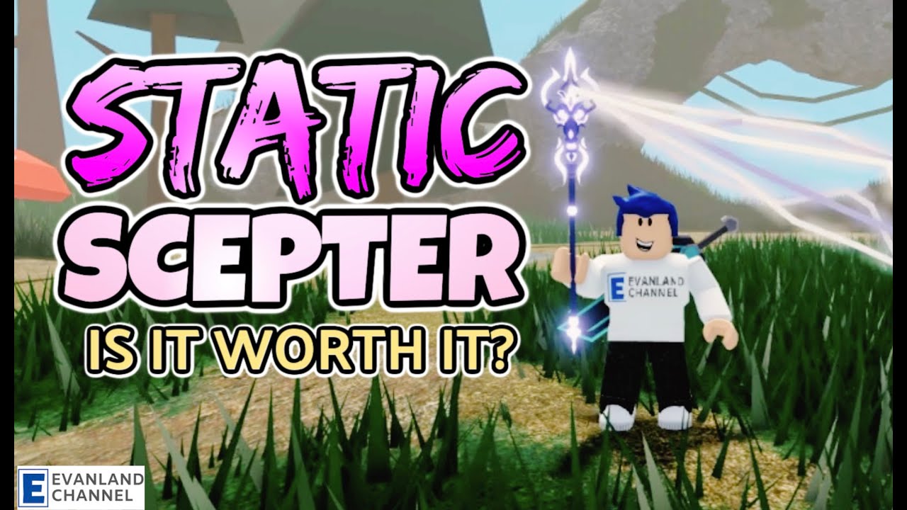 ALL ABOUT THE STATIC SCEPTER IN ROBLOX ISLANDS | REVIEWING STATIC ...