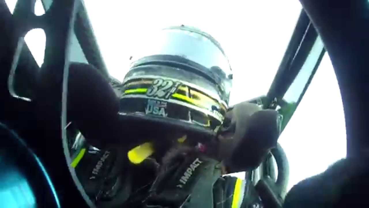 Chase Stockon qualifying at Lakeside Speedway 4/26/15 - YouTube