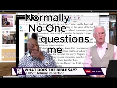 Pastor Caught Trying to Change Saul of Tarsus Conversion Johnny ...