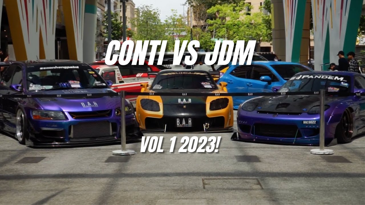 CONTI VS JDM VOL 1 THE STRAND MALL - YouTube