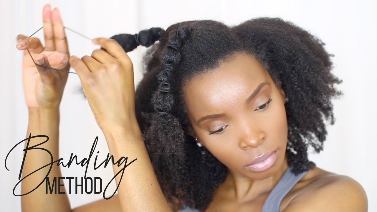 How To Stretch Type 4 Natural Hair Without Heat Youtube