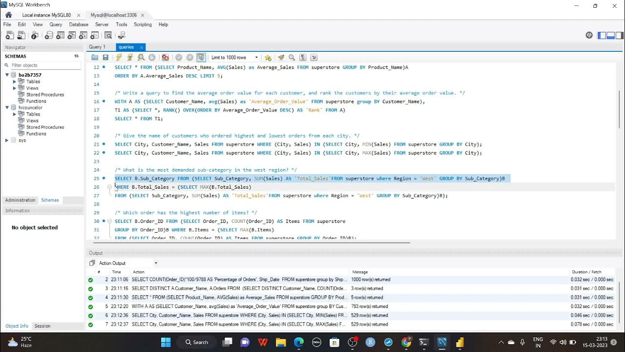 Superstore Sales Data Analysis #hicouncelor #dataanalysis #mysql #powerbi #python - YouTube