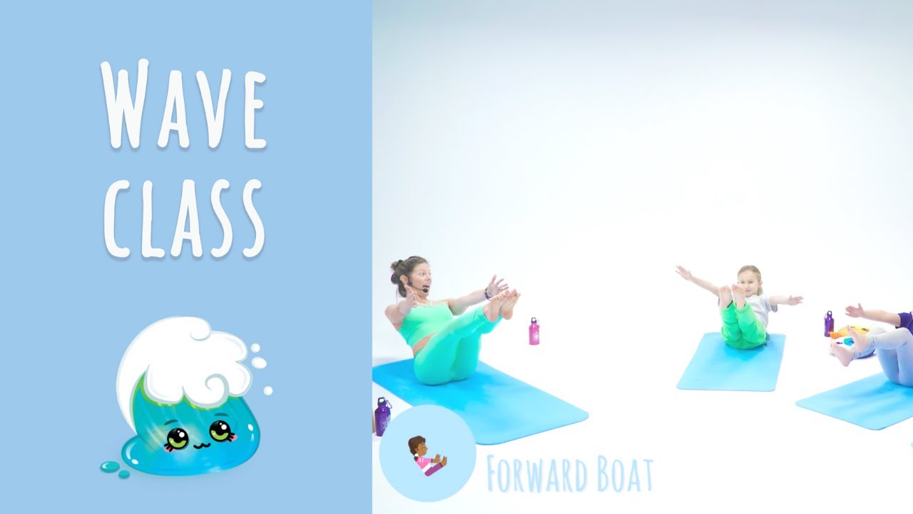 How to do Sea and Marine Life poses, Yoga for Kids | WAVE CLASS - YouTube