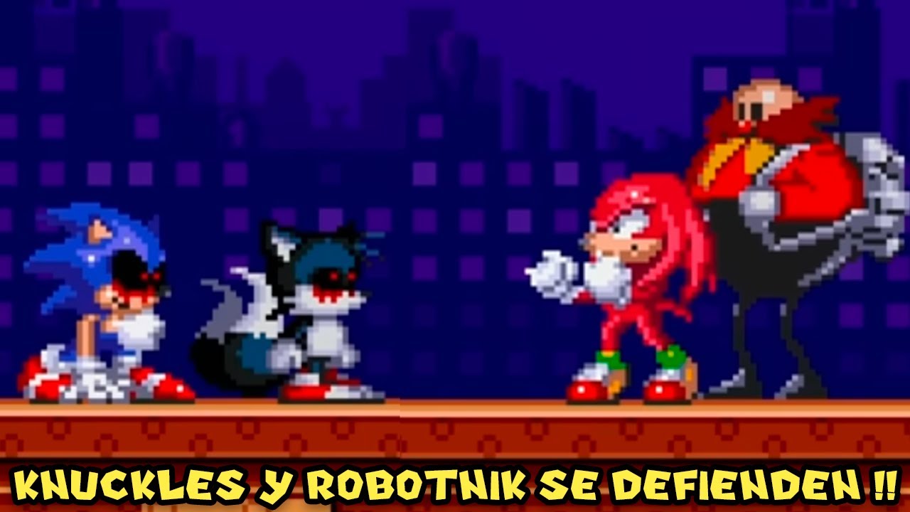 KNUCKLES Y ROBOTNIK SE DEFIENDEN !! - Sonic.EXE Spirits of Hell con ...