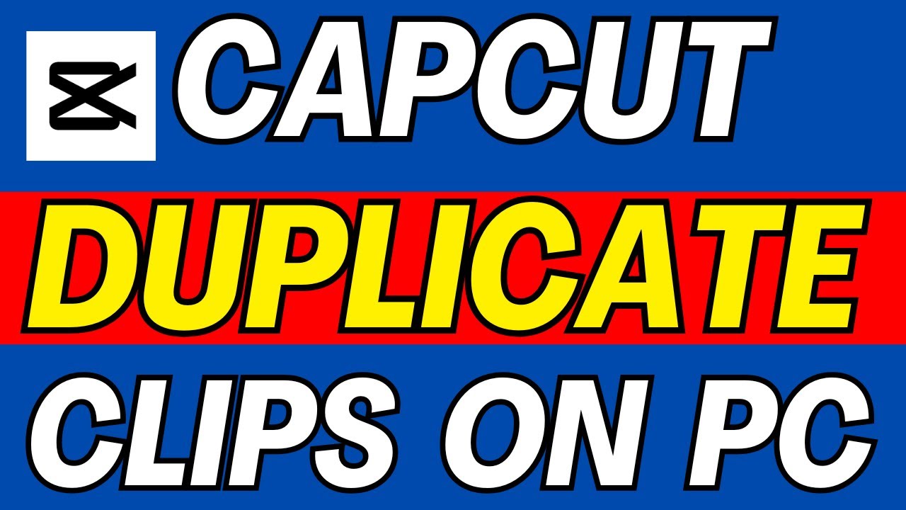 how to duplicate in capcut pc - YouTube