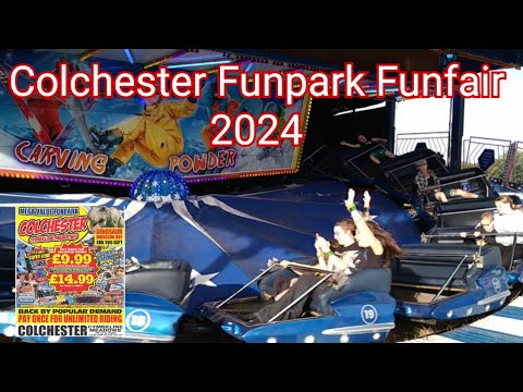 Colchester Funpark Funfair September 2024 - YouTube