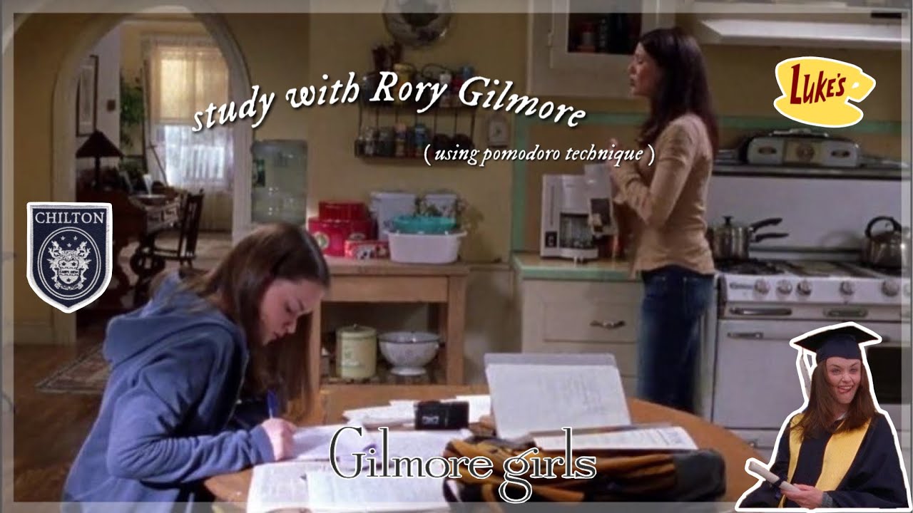 study with Rory Gilmore using pomodoro technique ( pretend you’re in ...