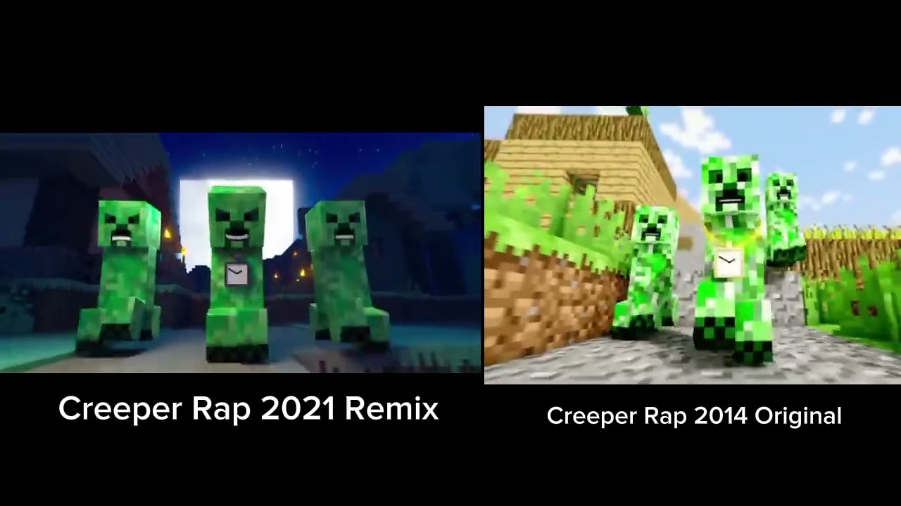 @danbull Creeper Rap 2021 Remix + Creeper Rap 2014 @elementanimation ...