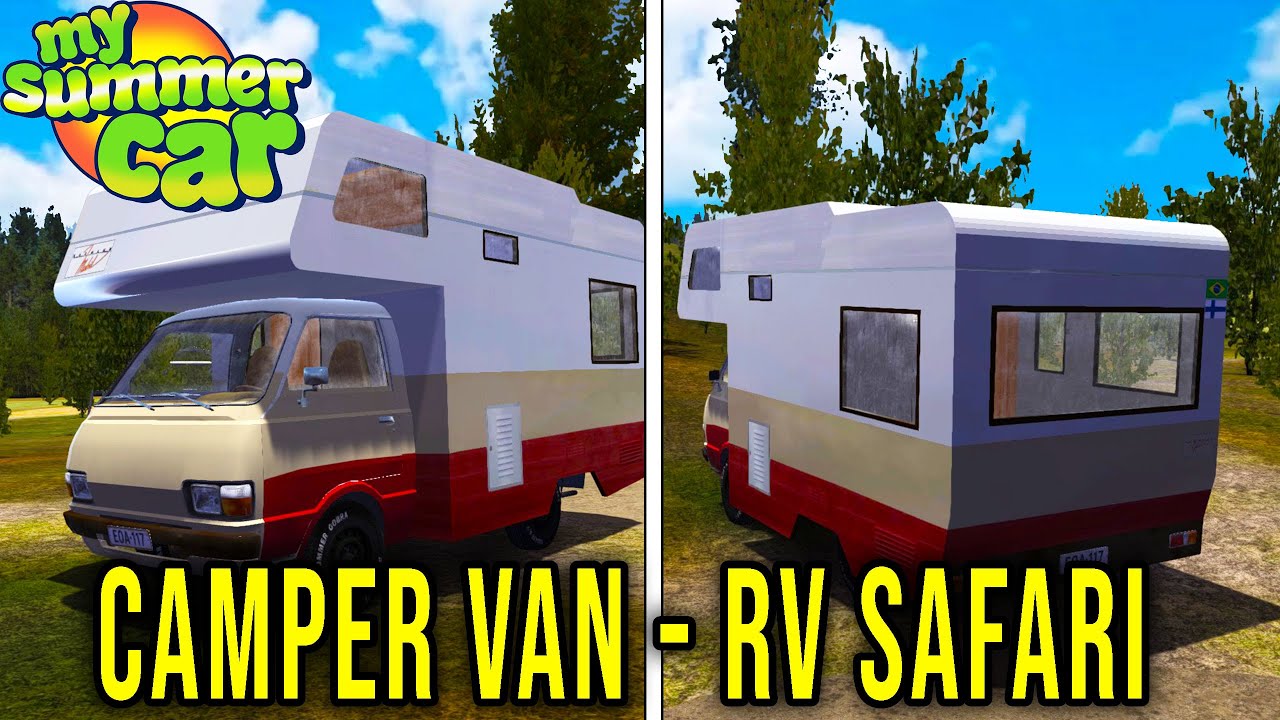 HAYOSIKO RV SAFARI - CAMPER VAN - My Summer Car - YouTube