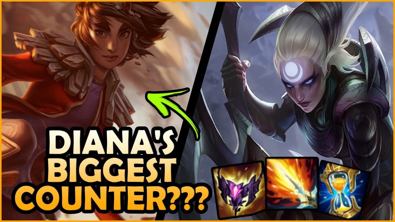 DEMOLISHING THIS COUNTER MATCHUP - Ap Assassin Diana Mid vs Taliyah ...