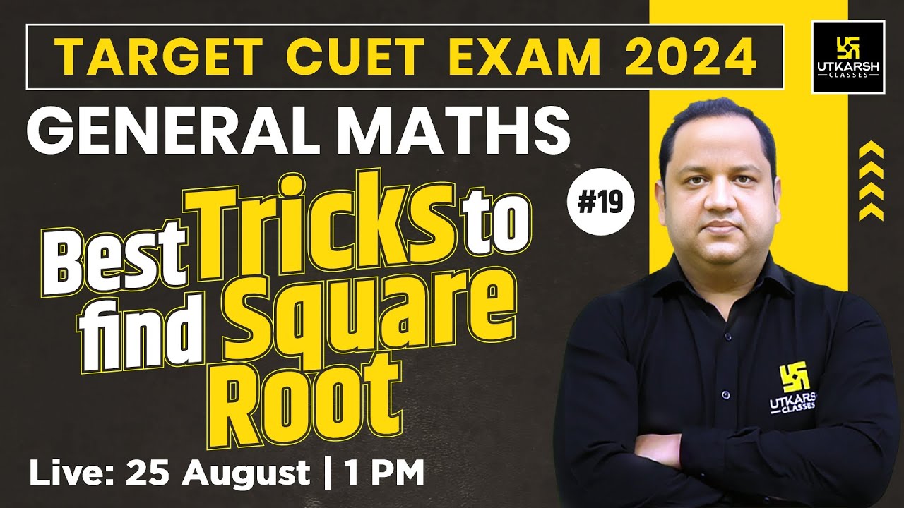 Best Tricks To Find Square Root Part 2 General Maths 19 Target best-tricks-to-find-square-root-part-2-general-maths-19-target
