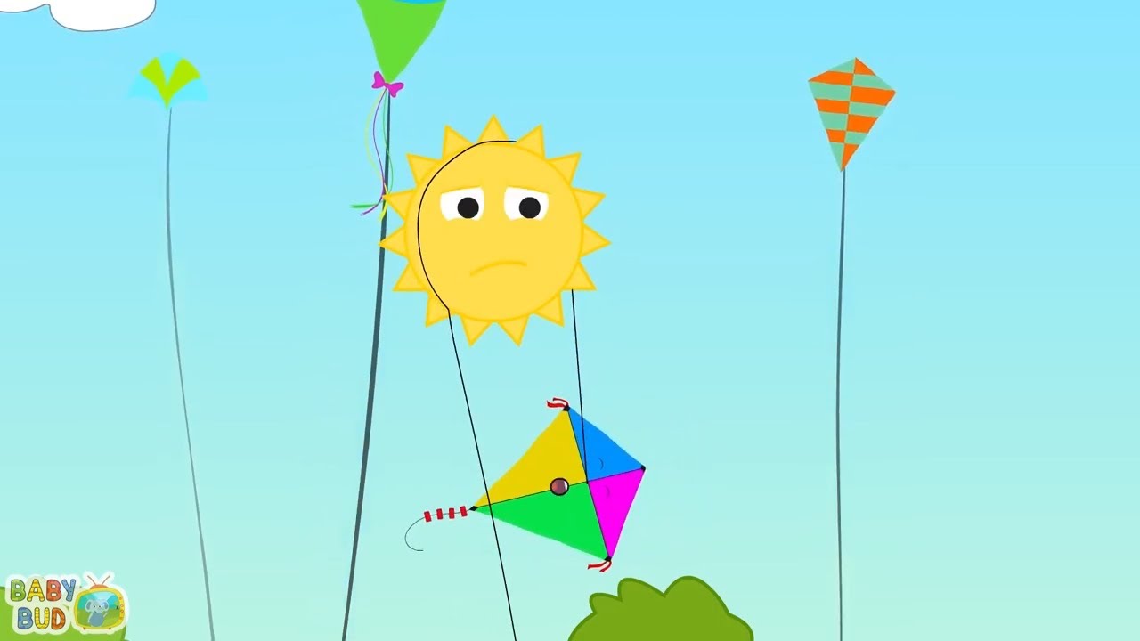 Kite Flying & other Cartoon Videos | Educational Kids Show | Preschool ...