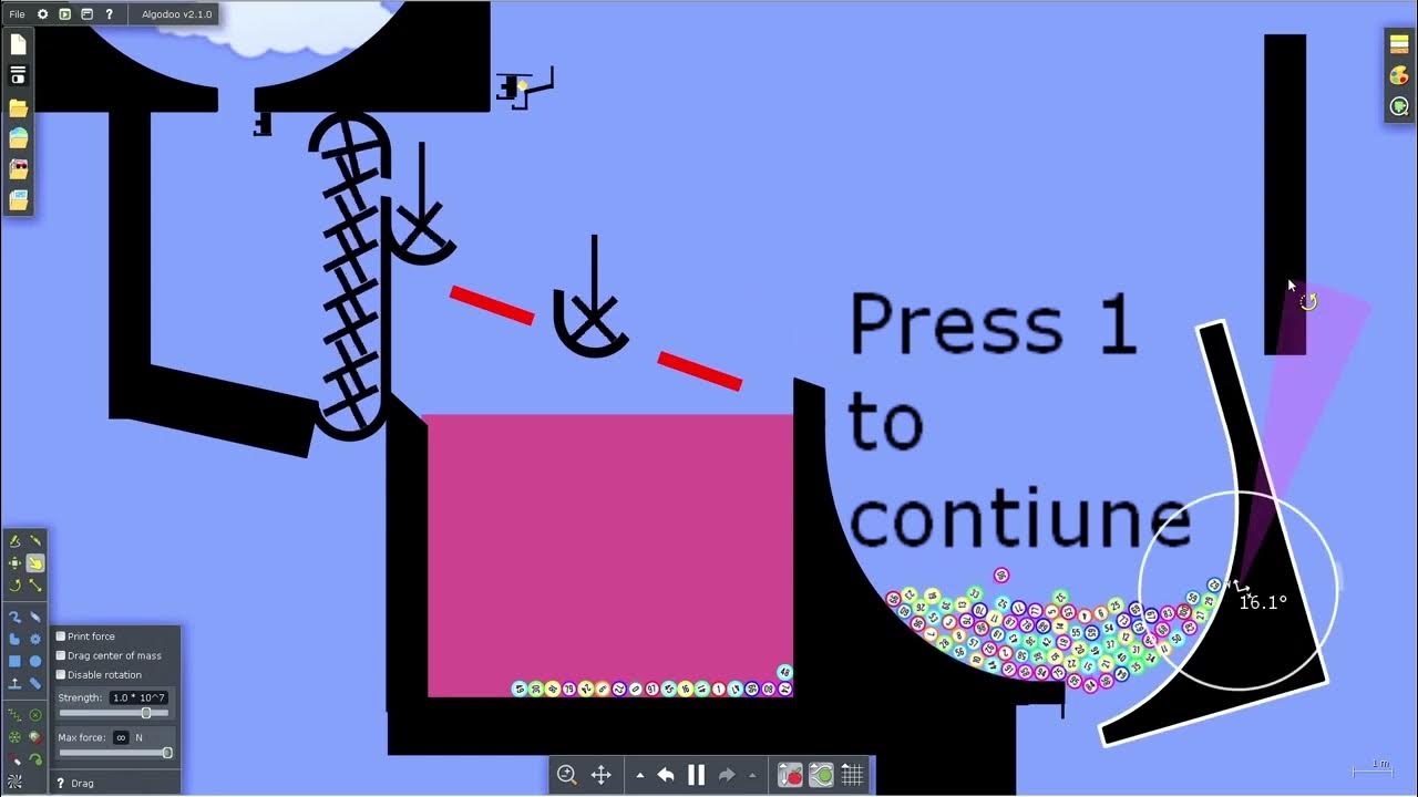 Algodoo Marble Race 2 - YouTube