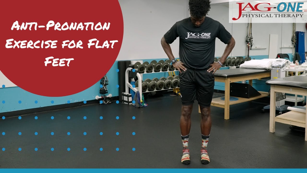 Anti-Pronation Exercise for Flat Feet - YouTube