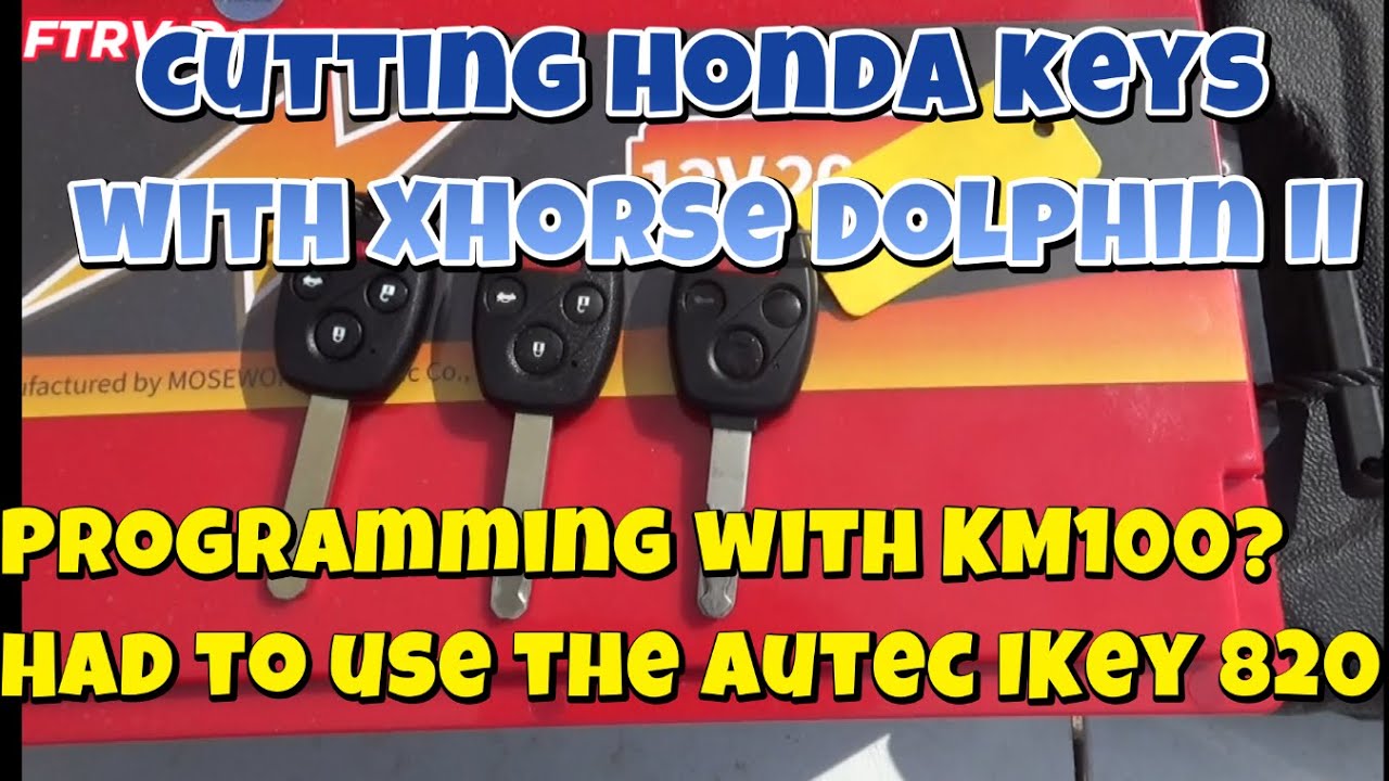 Honda 2016 Key Cutting And Programming
