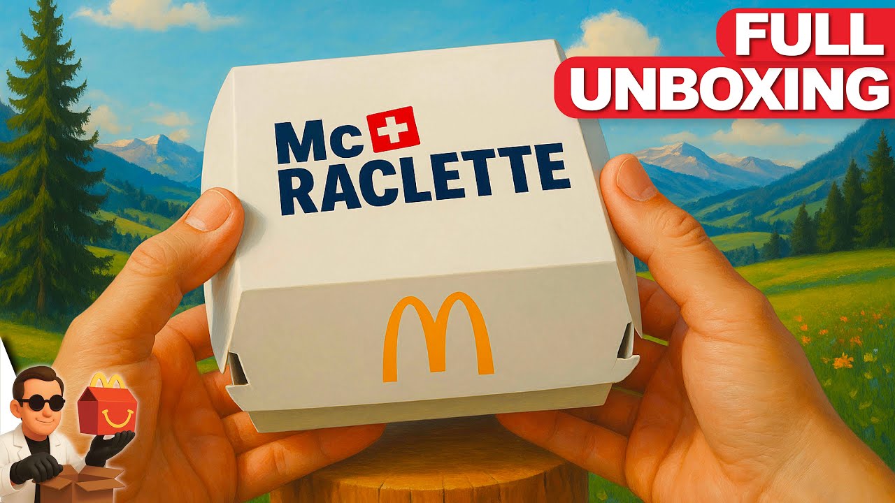 ULTIMATE UNBOXING 🍟 Mc Raclette McDonald's 🇨🇭 EXCLUSIVITY from ...