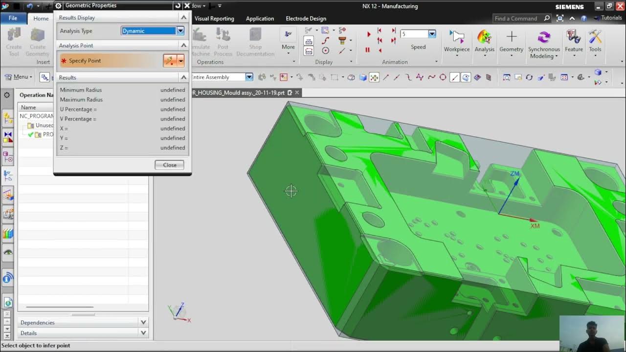 nx cam mold program #nxcam #mold / cam programming in nx - YouTube