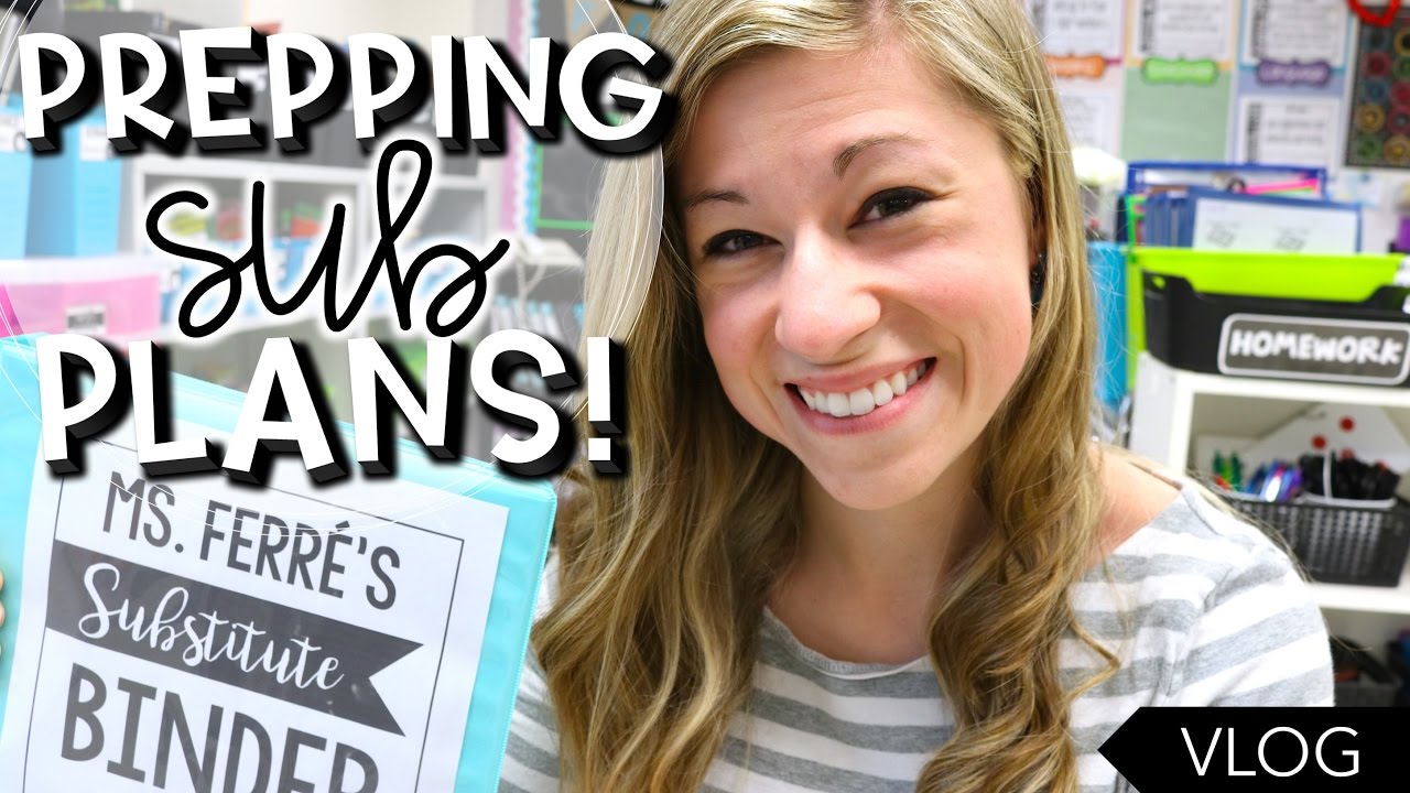 7 Days of Sub Plans | That Teacher Life Ep 54 - YouTube