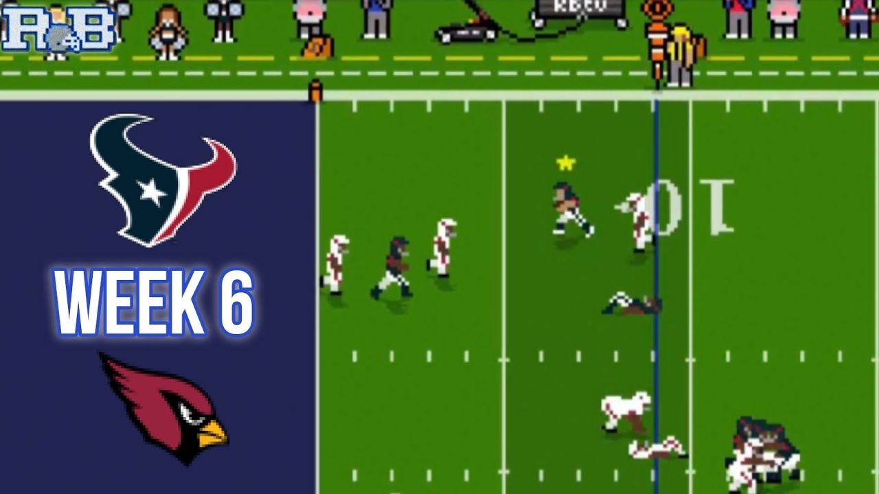 The Houston Texans vs The Arizona Cardinals Retro Bowl Week 6 | Retro ...