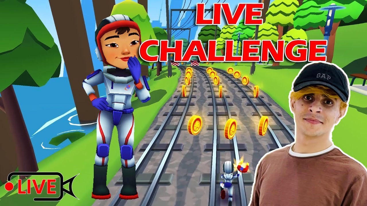 🛑Create Subway Surfer in 2 Hours Live in UE 5.4 - YouTube
