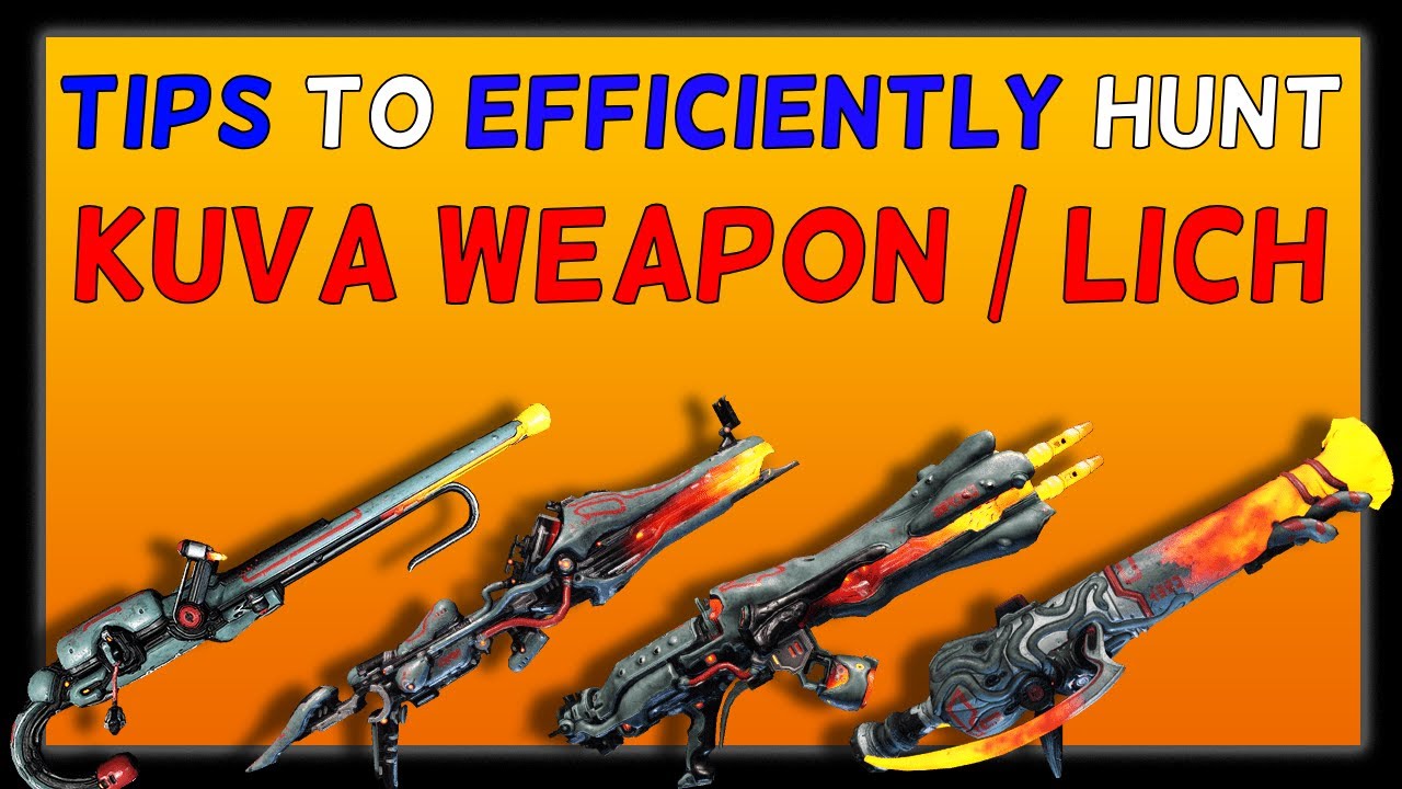TIPS To Hunt For Kuva Weapon - Step-by-Step (Beginners Friendly) - YouTube